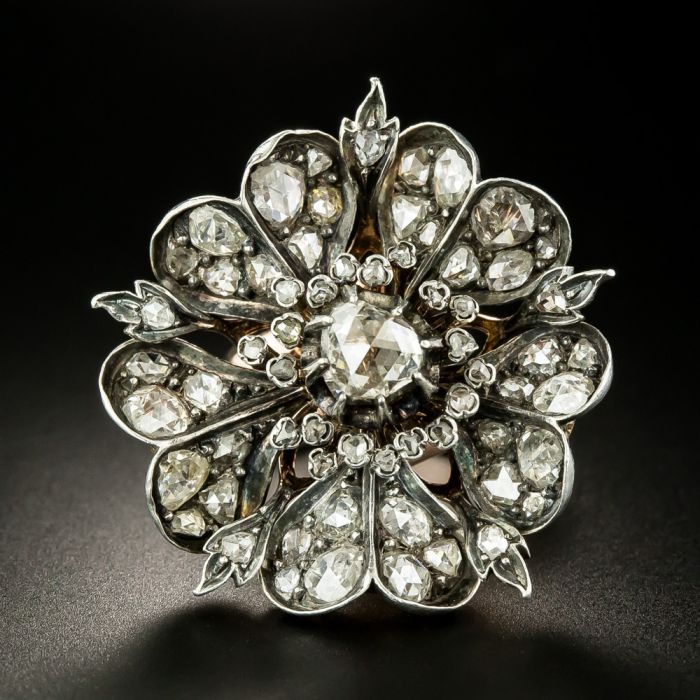 Victorian flower ring store