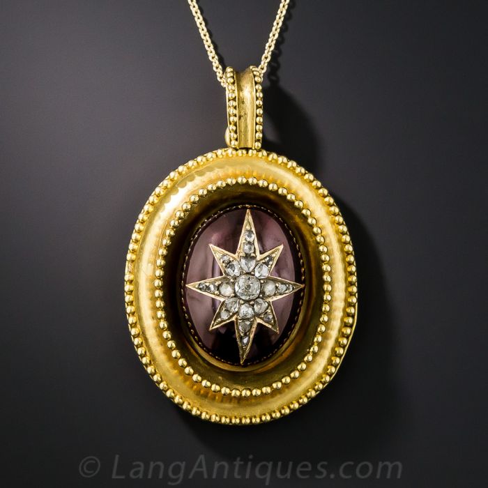 star garnet necklace
