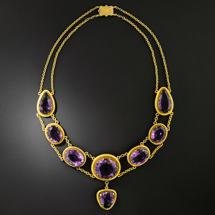 amethyst necklace