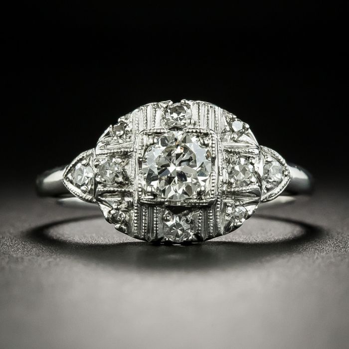 Vintage .40 Carat Diamond Engagement Ring