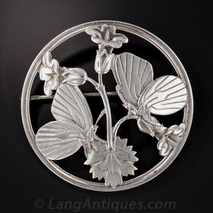 Georg jensen brooches antique store