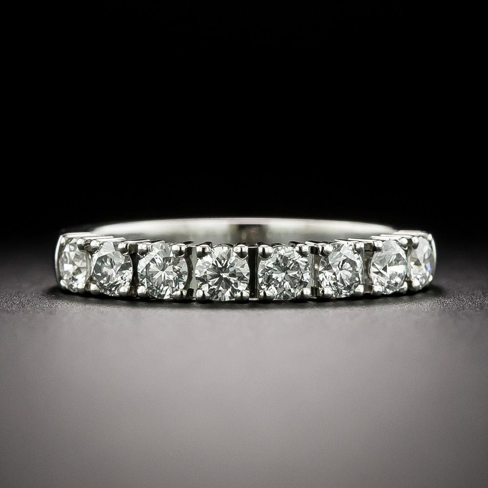 De Beers Half Eternity Diamond Wedding Band