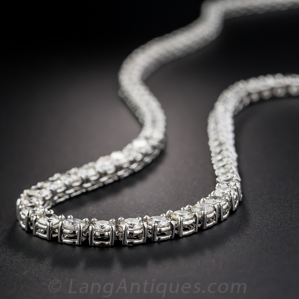 Diamond Riviere Necklace