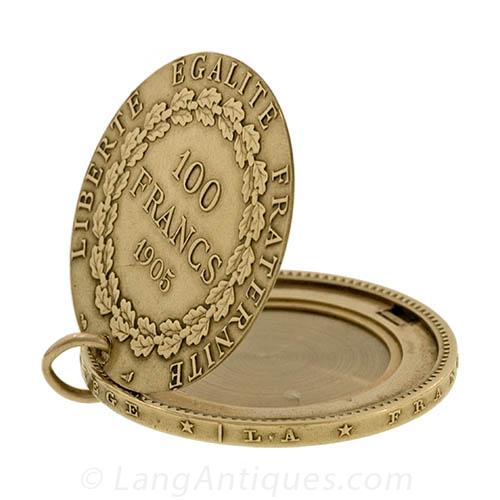 Early 20th Century Coin Locket