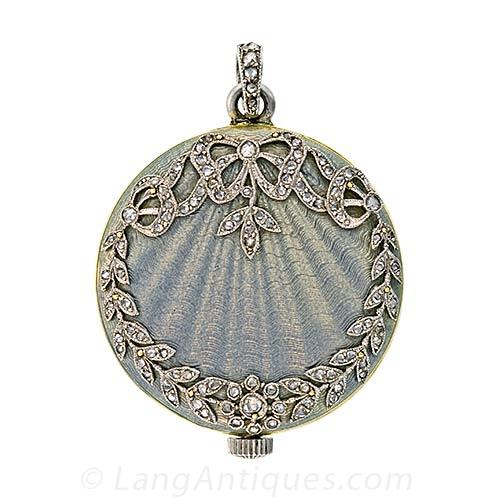 Edwardian Watch Pendant