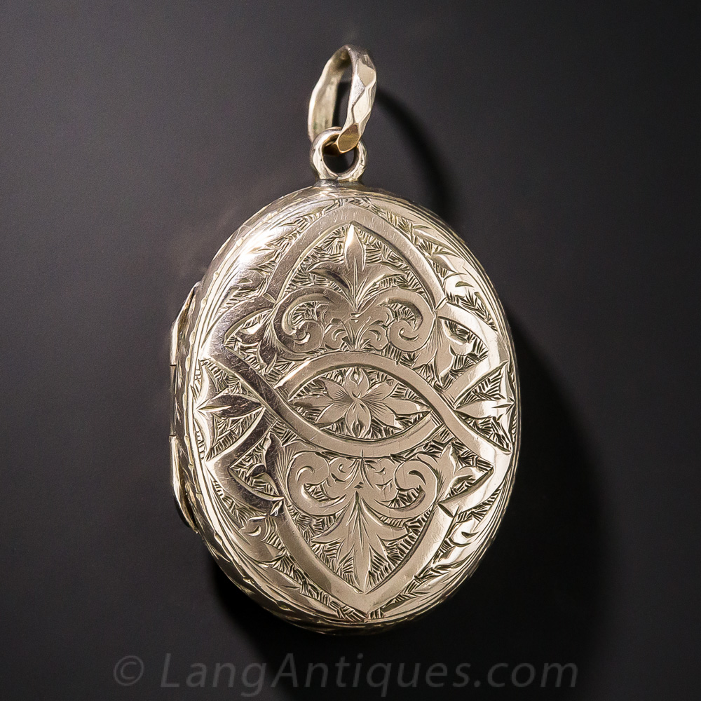 English Antique Victorian Locket