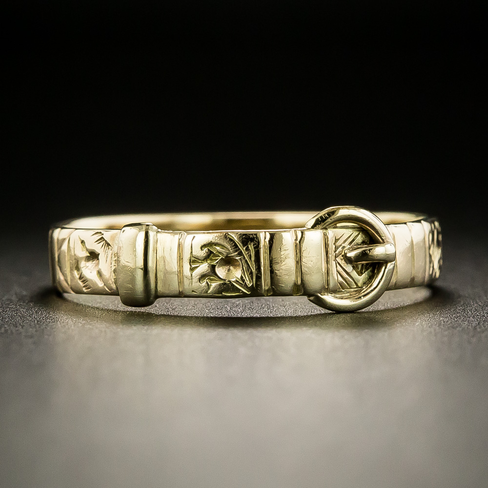 English Victorian Buckle Band, Size 9 1/2