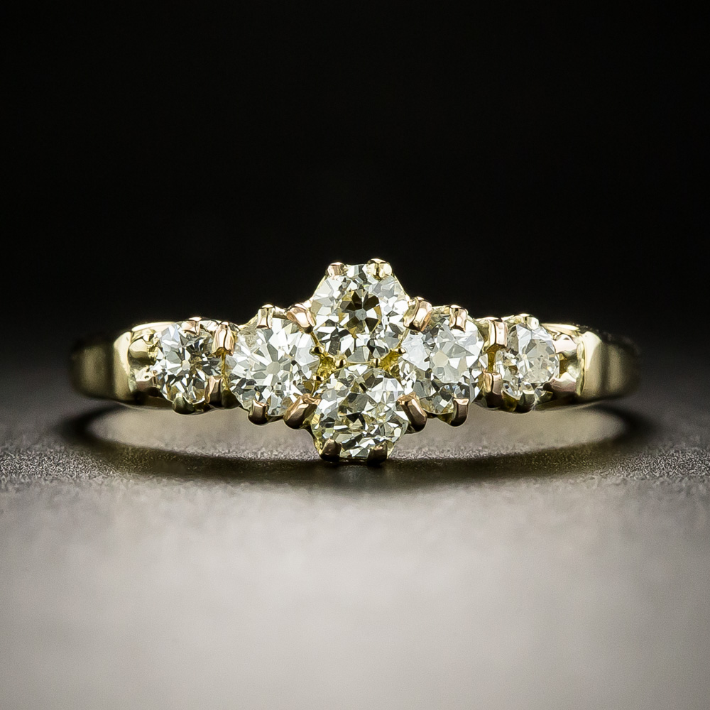 English Victorian Diamond Band Ring