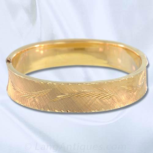 Engraved Bangle
