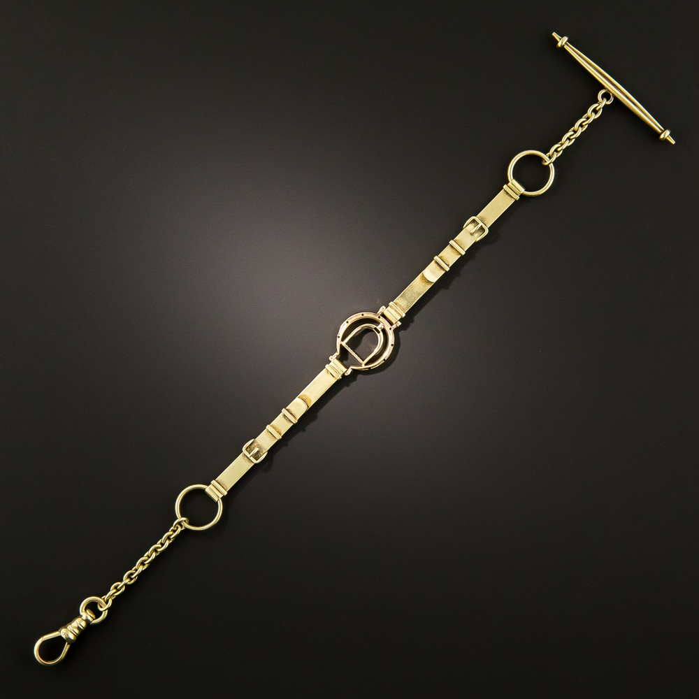 Equestrian Antique Fob Chain