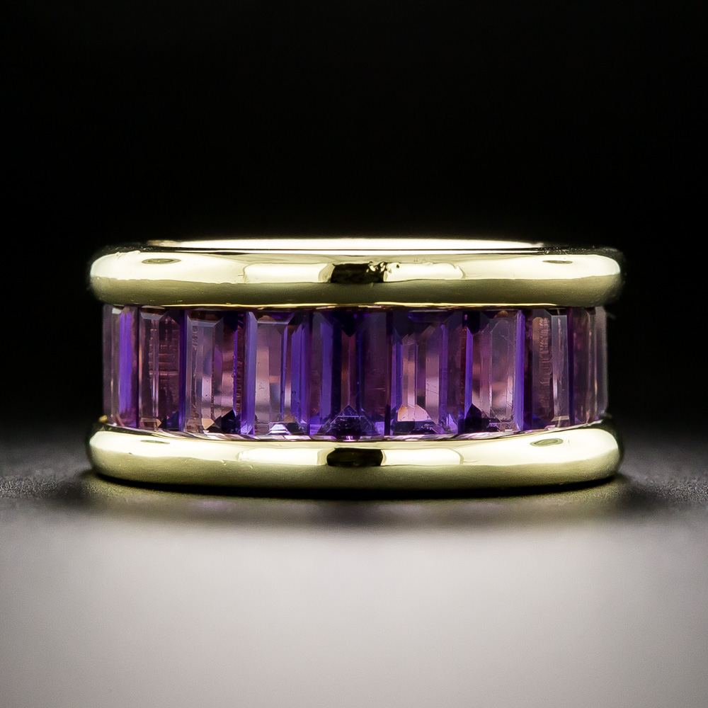 Estate Amethyst Band Ring