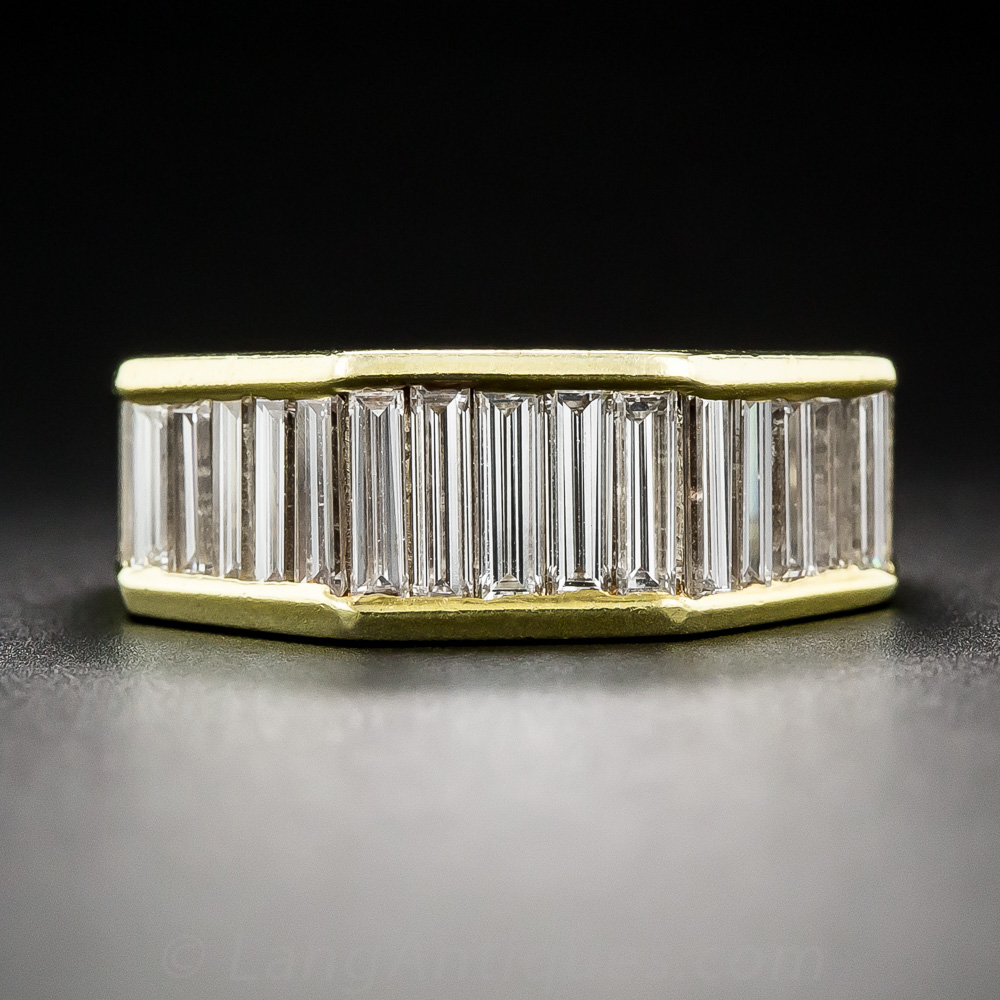 Estate Baguette Diamond Band