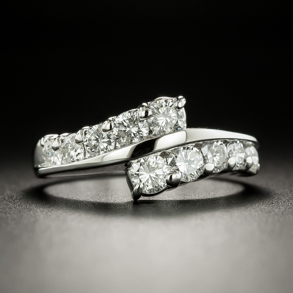 Estate Diamond Bypass Ring