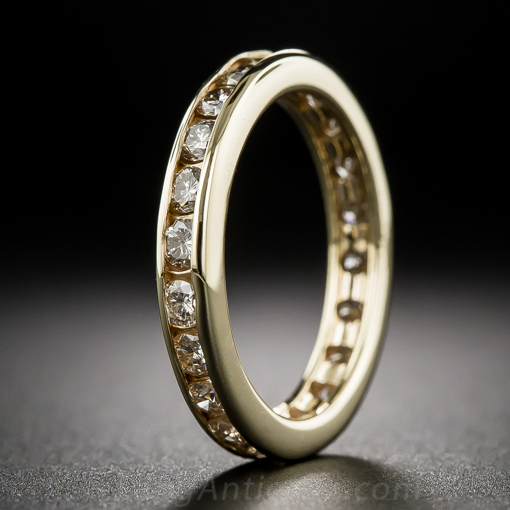 Estate Diamond Eternity Wedding Band