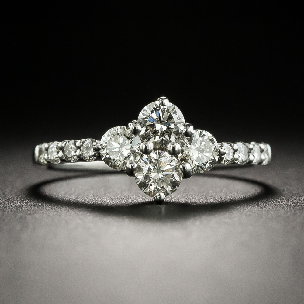 Estate Four-Stone Diamond Ring
