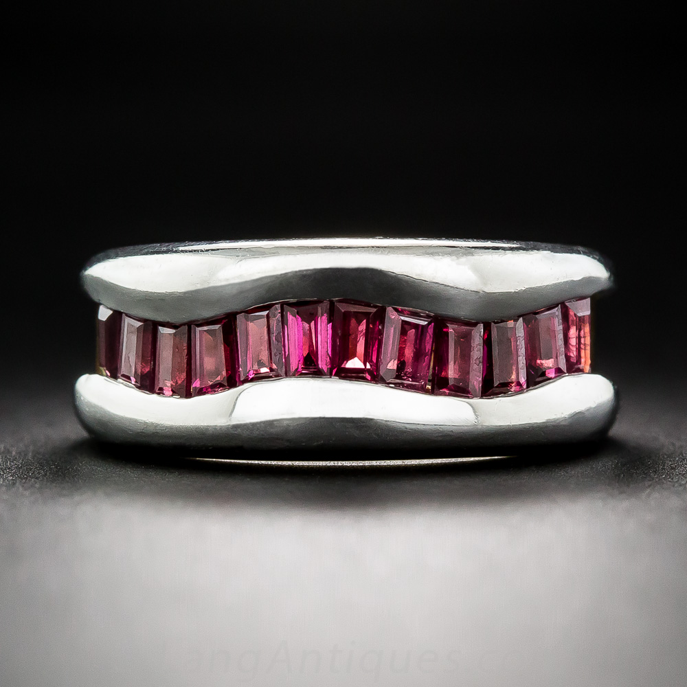 Estate Ruby Band Ring