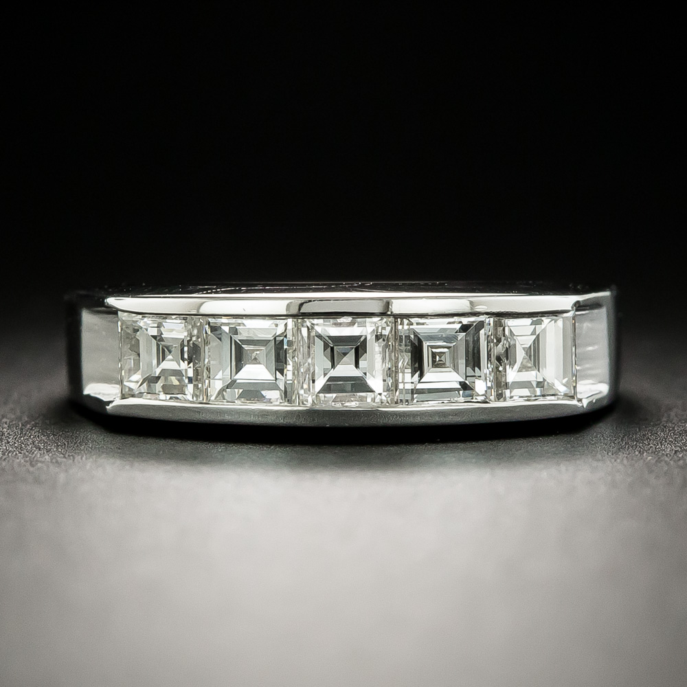 Five-Stone Square-Cut Diamond Band