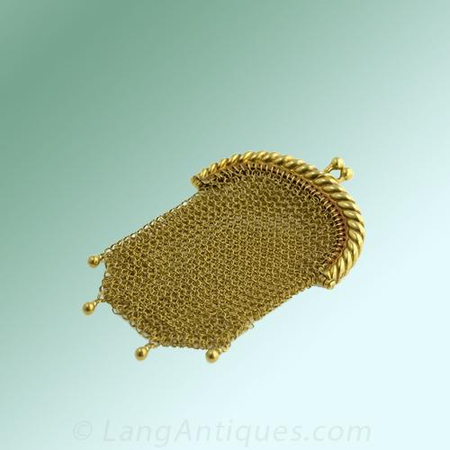 French Gold Coin Purse