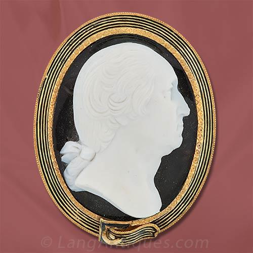 George Washington Cameo Pin