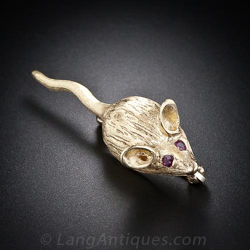 Gold Mouse Pin