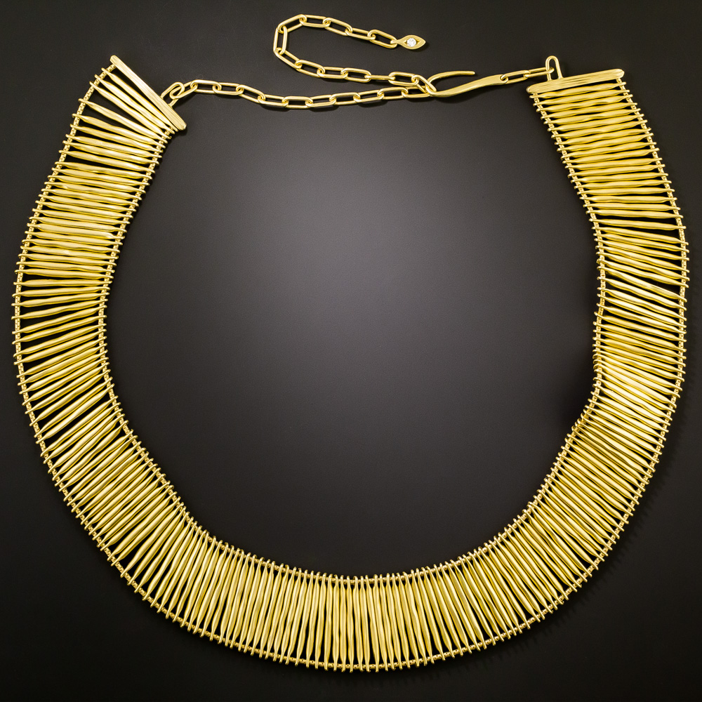 H. Stern Filaments Collection 18K Gold Necklace