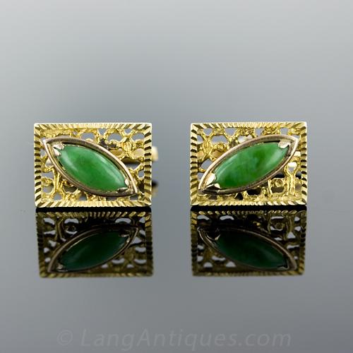 Jade Cufflinks