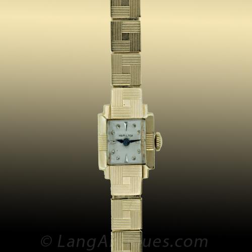 Ladies Hamilton Geometric Watch