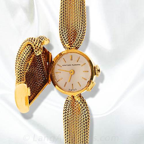 Ladies Spitzer and Furman Ribbon Watch