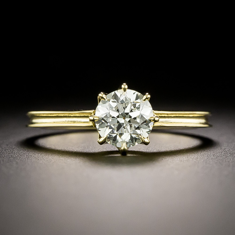 Lang Collection .82 Carat Solitaire Engagement Ring - GIA G SI1