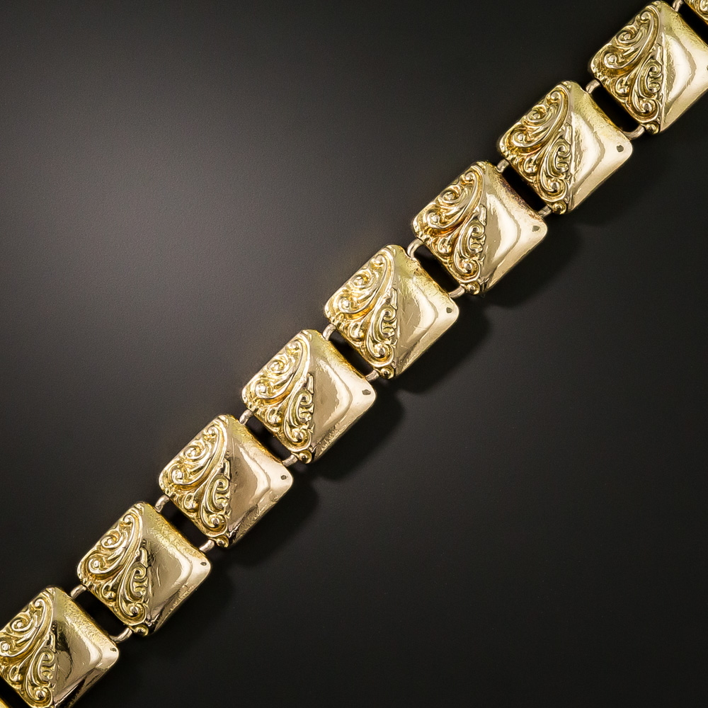 Late Victorian Gold Bracelet