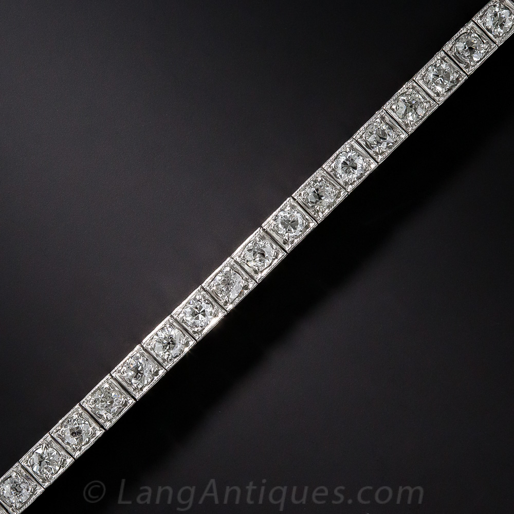 Marcus & Co. Art Deco Straight Line Bracelet