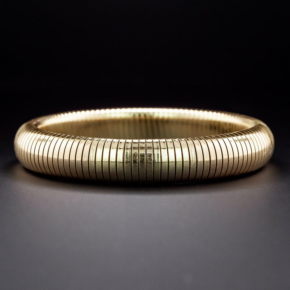 Mid-Century Gas Pipe Bracelet By Forstner