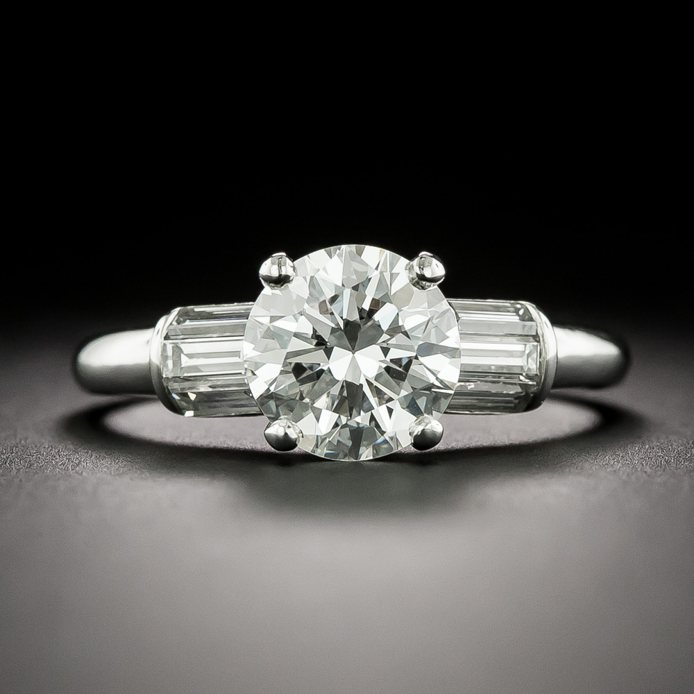 Mid-Century Granat Brothers 1.47 Carat Diamond Ring - GIA F VVS2