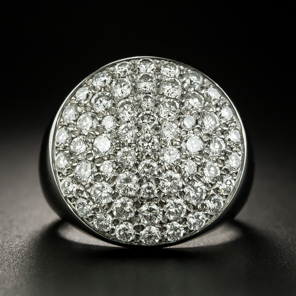 Pavé Diamond Circle Ring