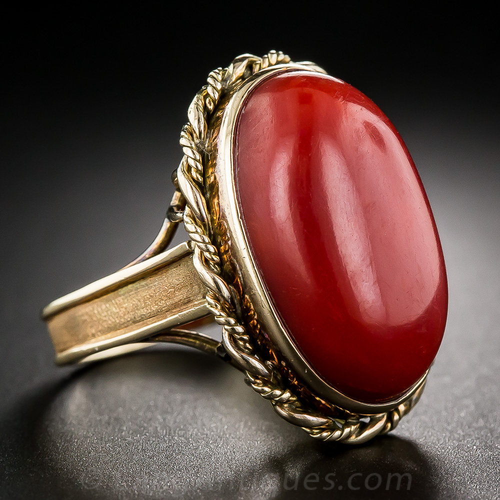 Red Coral Ring