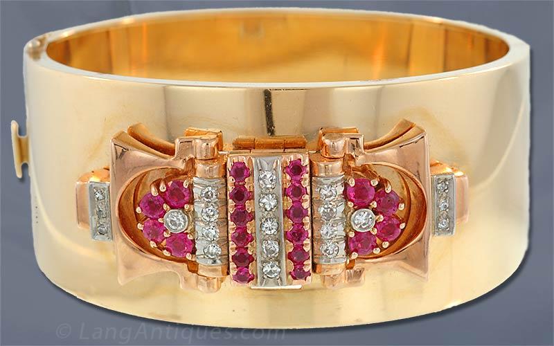 Retro Bulova Bangle Watch