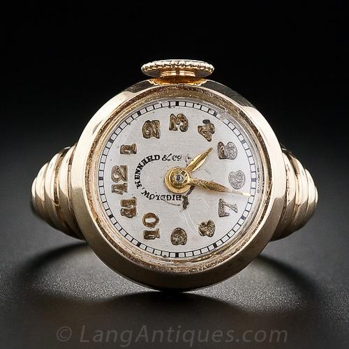 Retro Ladies Ring Watch