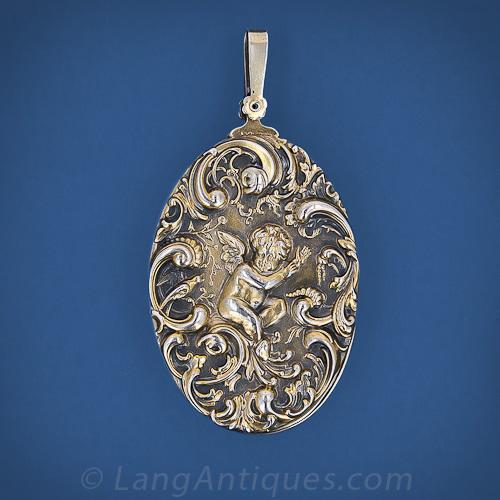 Sterling Silver Pocket Mirror