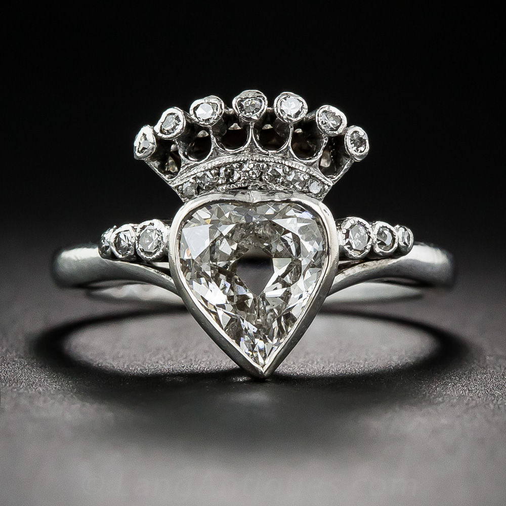 Swedish Heart Shape Diamond Ring