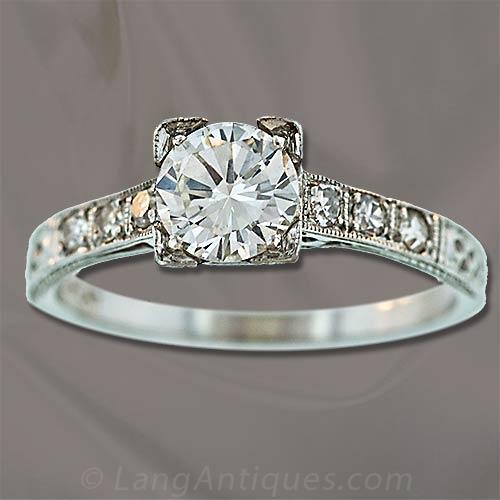 Sweet Diamond Engagement Ring