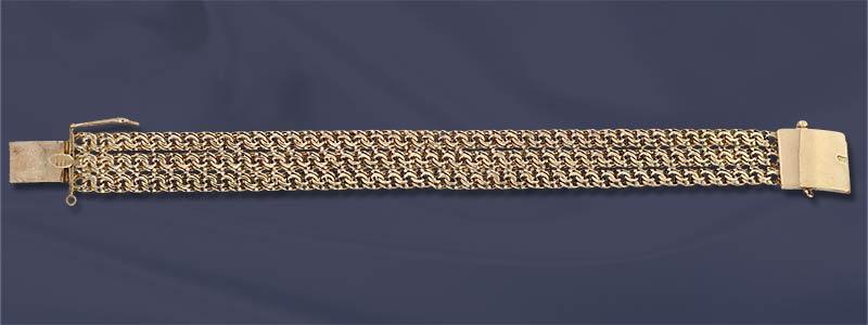 Three Strand Link Bracelet