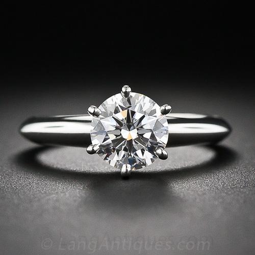 Tiffany & Co. 1.26 Carat Diamond Solitaire