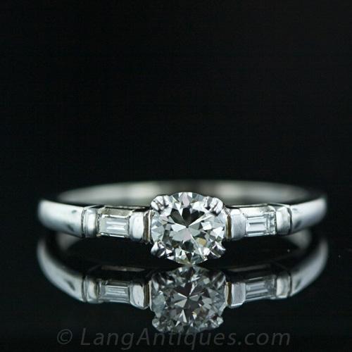 Traditional .36 Carat Diamond Engagement Ring