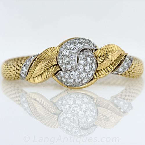 Unusual Diamond Covered Watch
