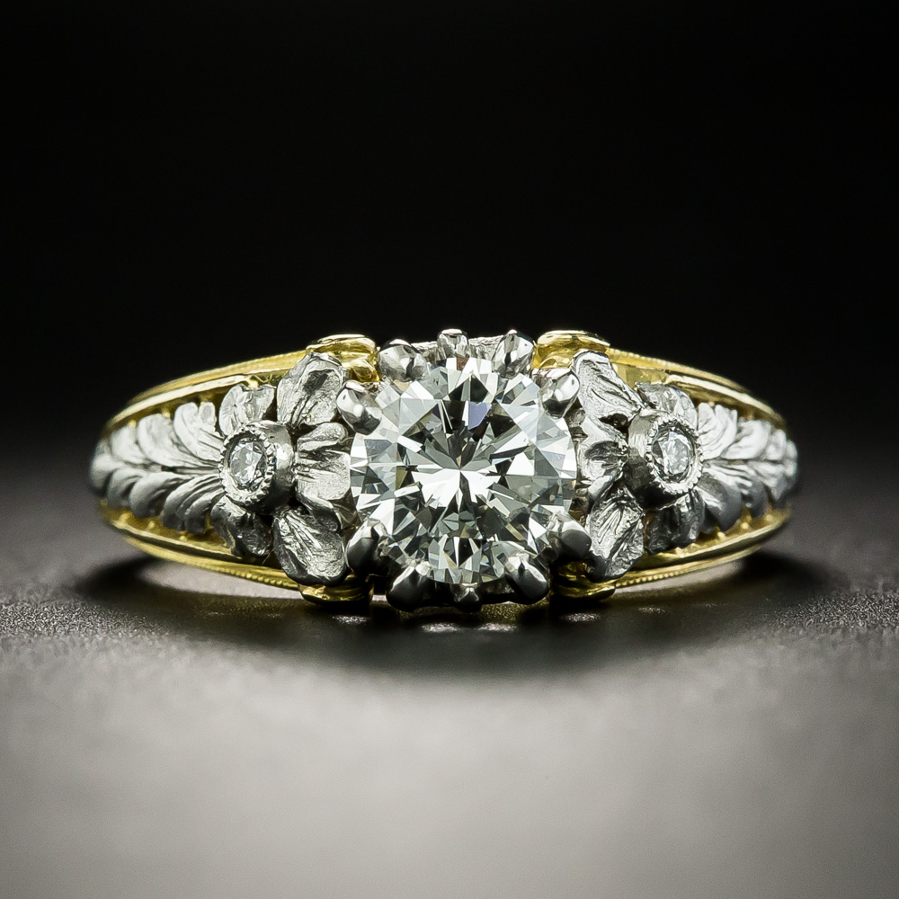 Van Craeynest .88 Carat Diamond Engagement Ring