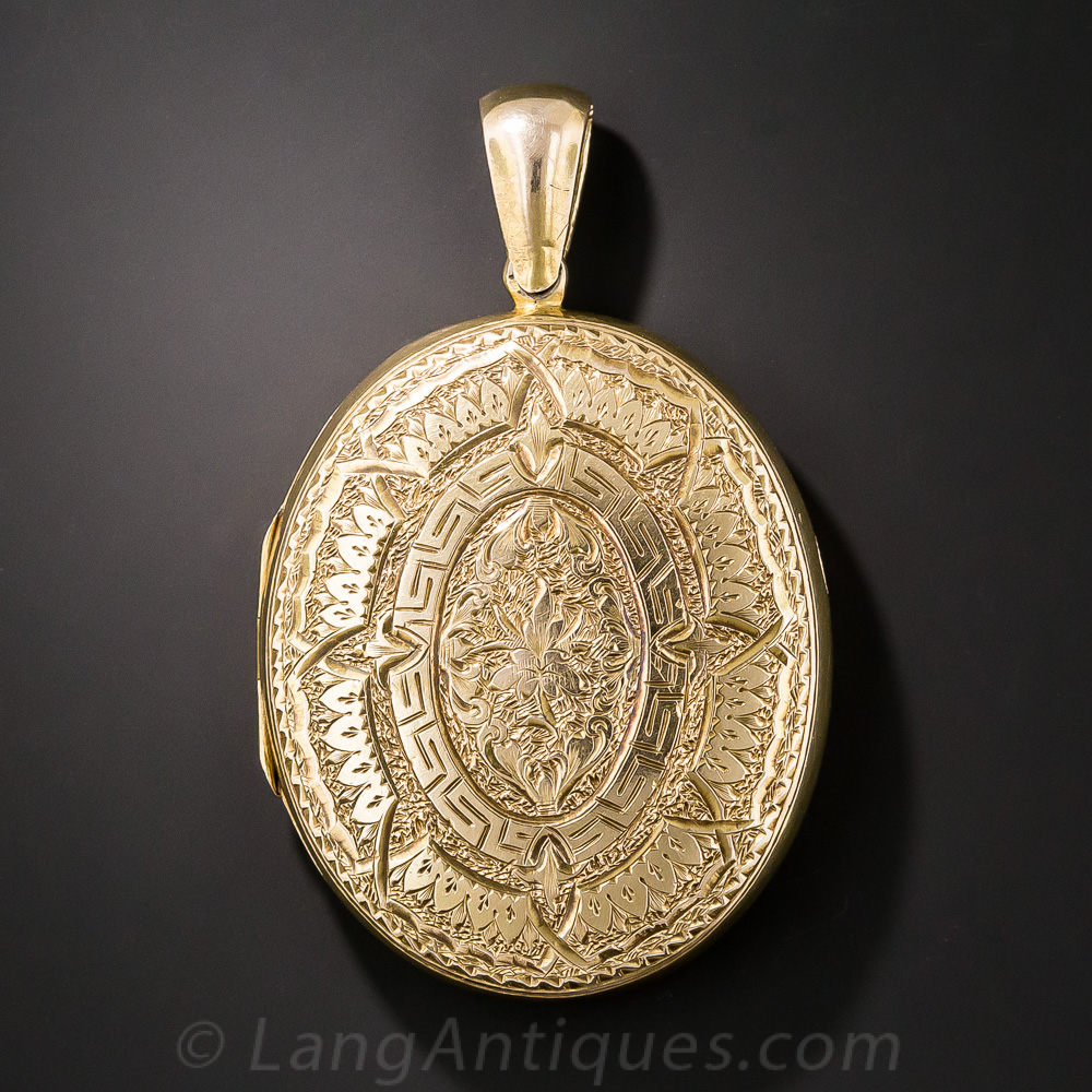 Victorian 15 Karat English Locket