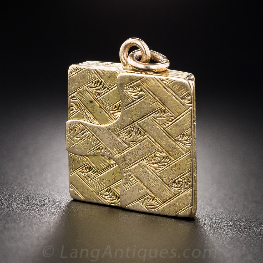 Victorian Book Locket c. 1875