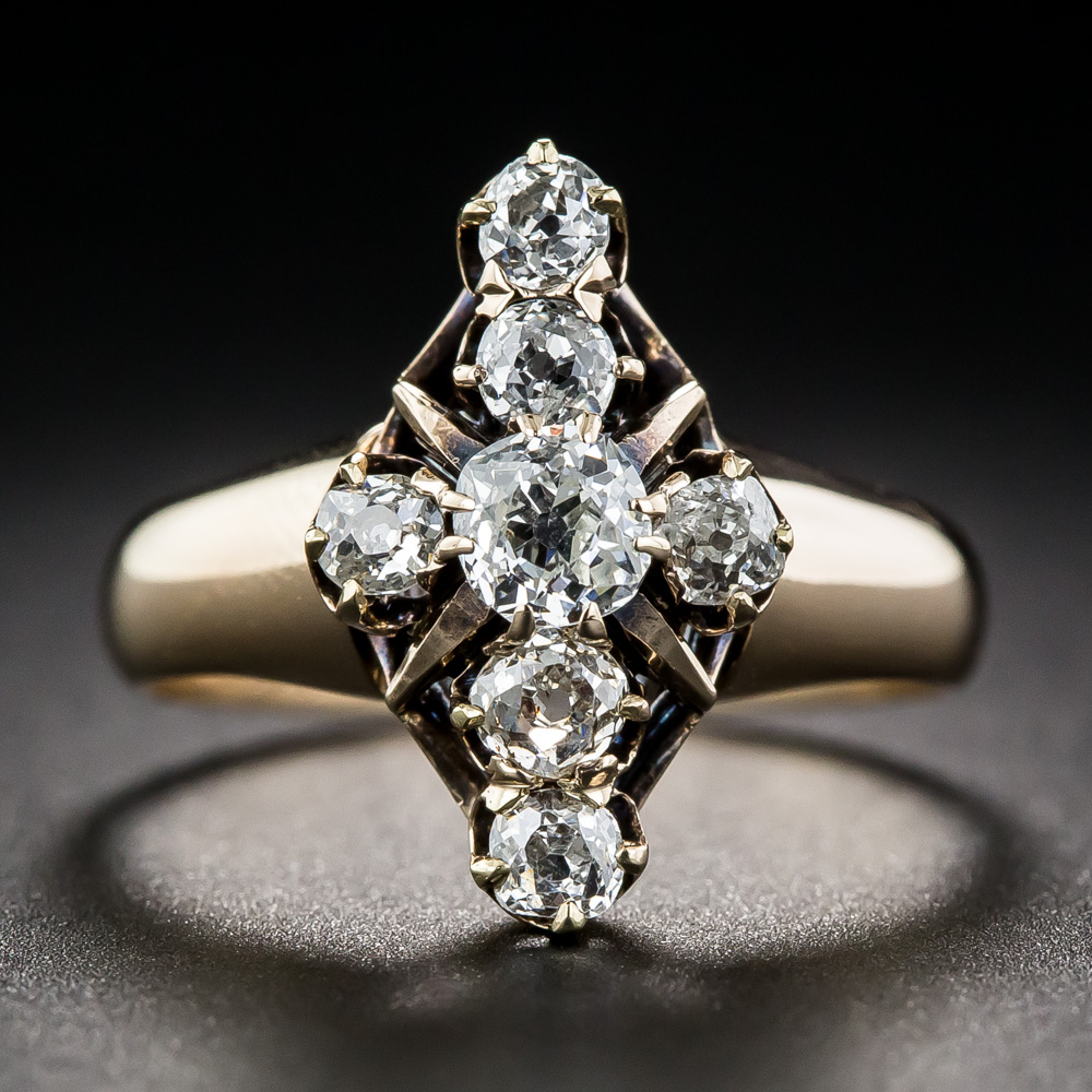 Victorian Diamond Dinner Ring
