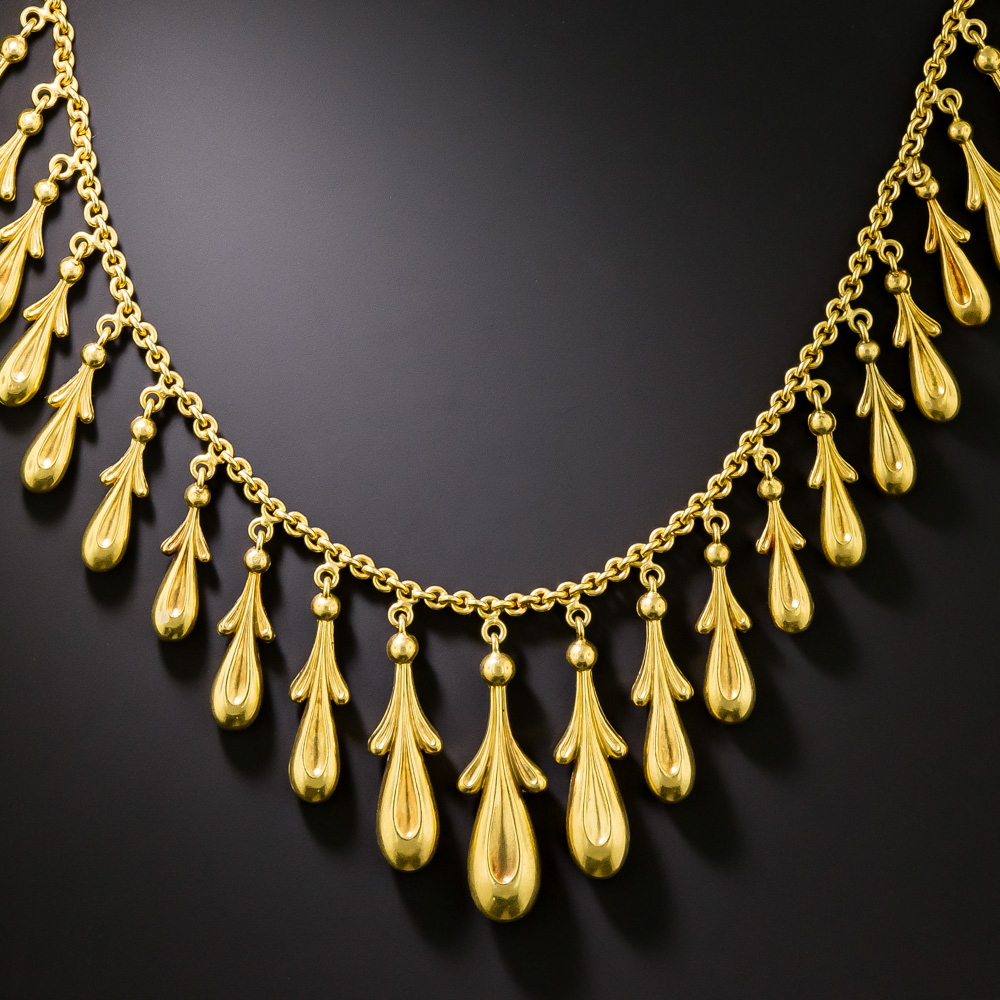 Victorian Fancy Fringe Necklace