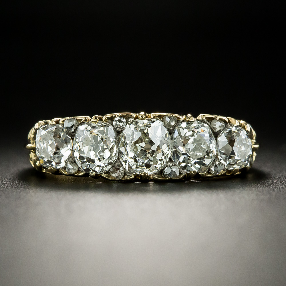 Victorian Five-Stone Diamond Ring